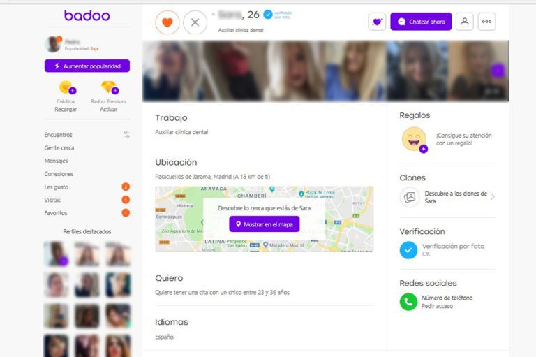 Badoo Opiniones febrero 2026: ¿Perfiles falsos o gente real?